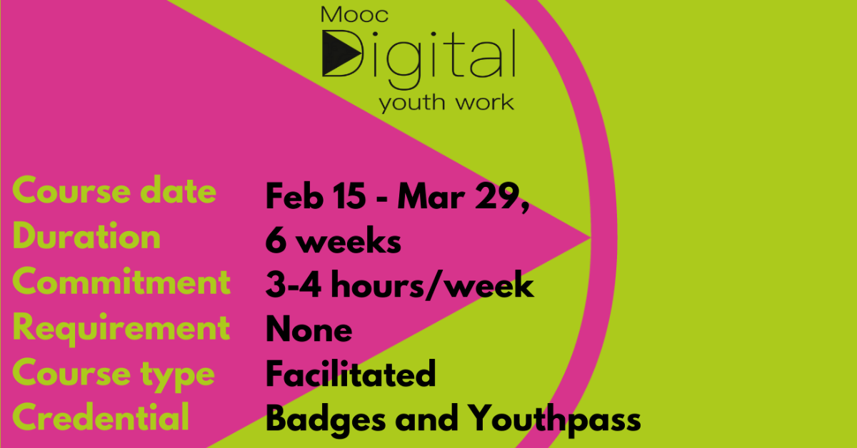 MOOC on Digital Youth Work 2022