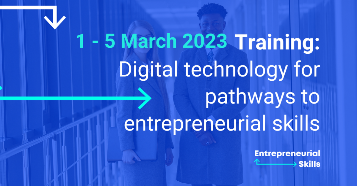 Training: Digital technology for pathways to entrepreneurial skills