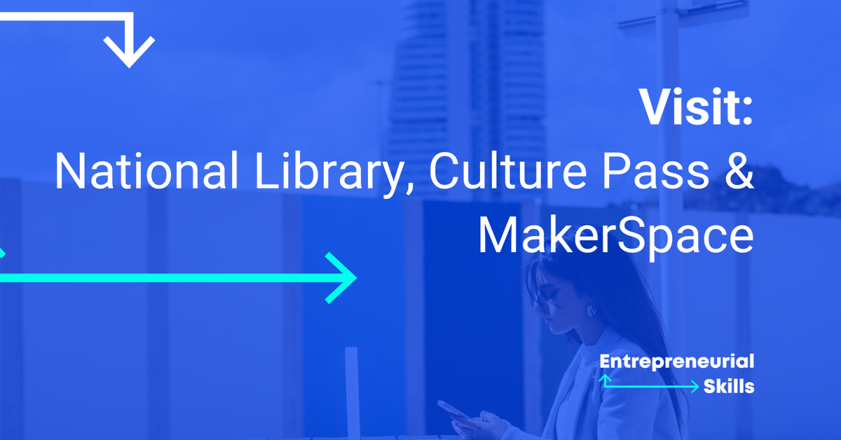 Visit: M. Mazvydas National Library, Culture Pass & Maker Space "Pats Sau"